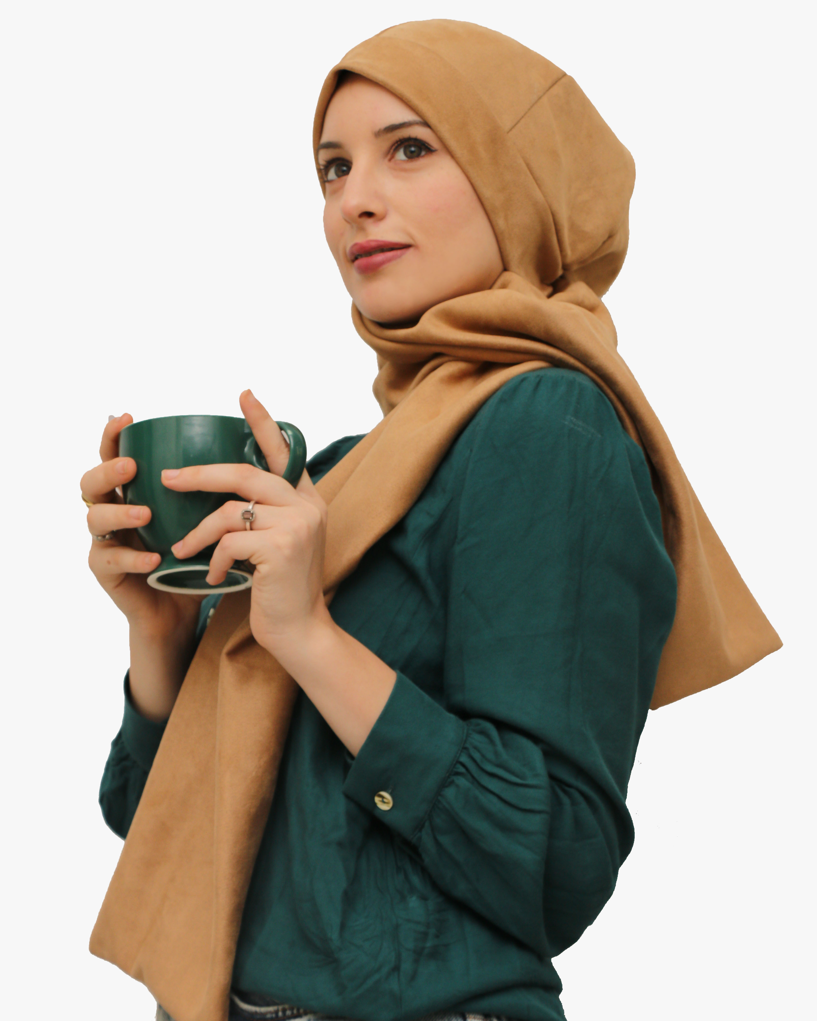 Hijeb Bonnet cache-col Vert Clair | Maison d'arrangement | Site de ...